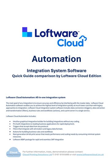 Downloads | Loftware Cloud